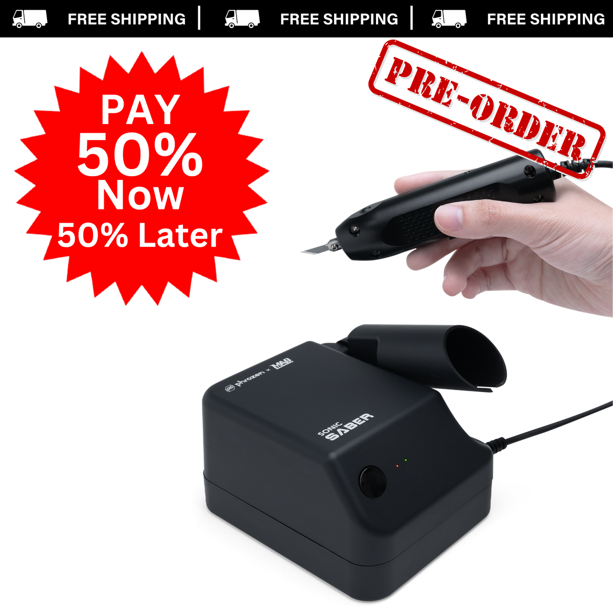 Phrozen Sonic Saber Ultrasonic Cutter I 3D Cast