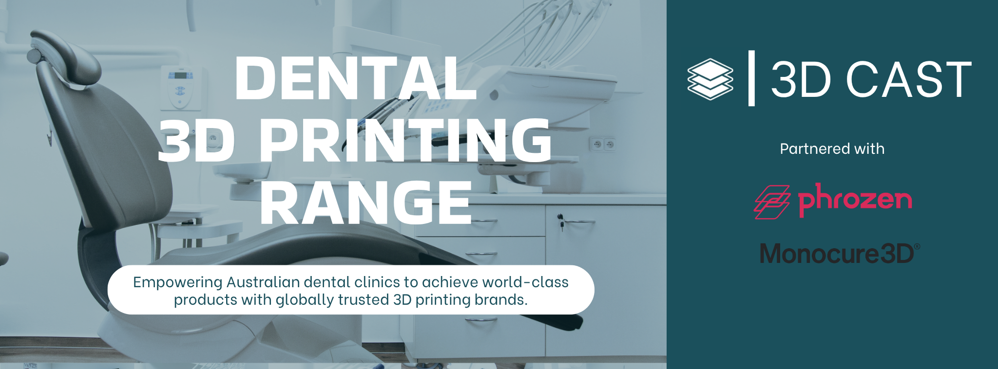 Dental 3D Printing Products & Printers Australia | Phrozen | 3D Cast