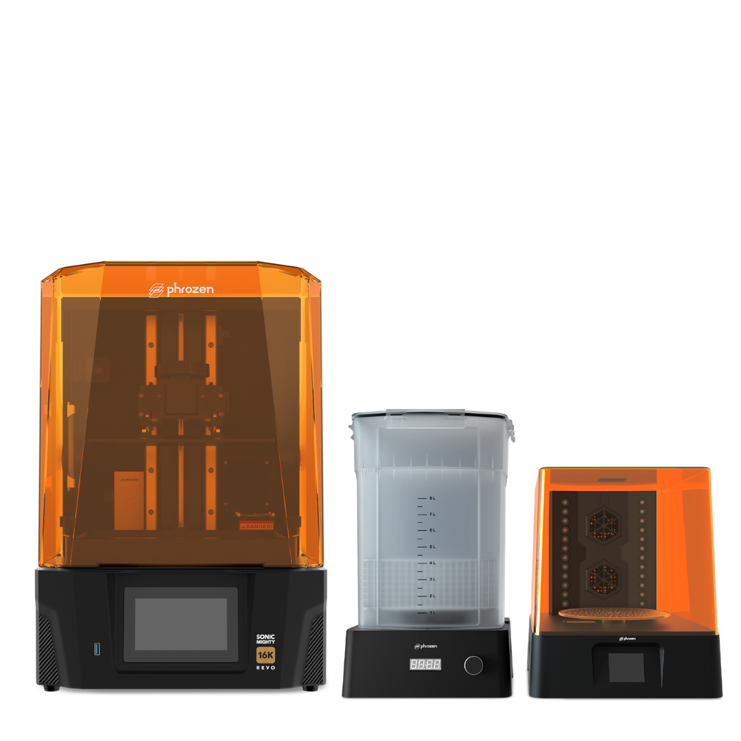Phrozen Revo 16K Resin 3D Printer & Wash & Cure Bundle - 3D Cast