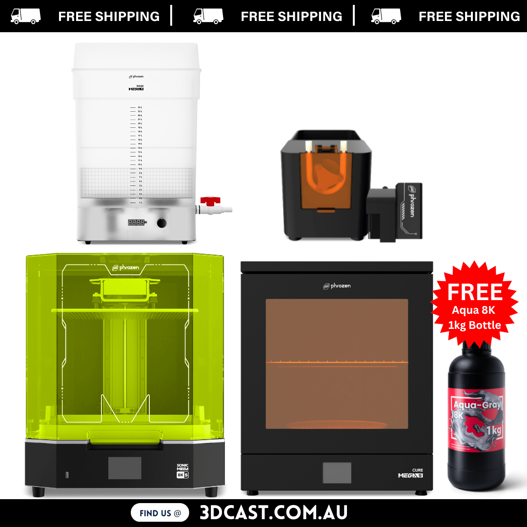 Phrozen Sonic Mega 8K S Resin 3D Printer Bundle D I 3D CAST – 3D Cast
