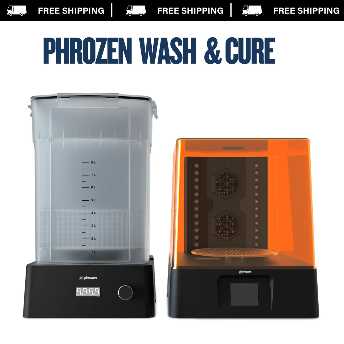 Phrozen Wash & Cure Kit -Post Processing I 3D Cast